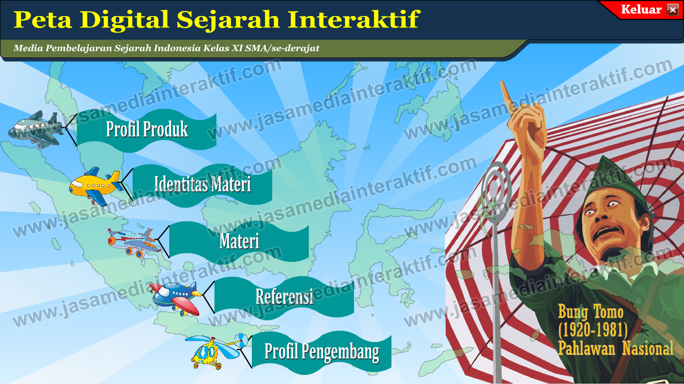 CD Interaktif - Peta Digital - Jasa Media Interaktif.