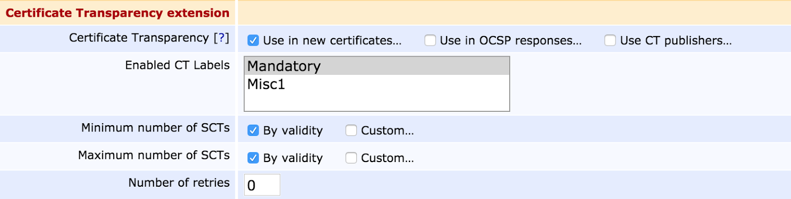 EJBCA - Open Source Enterprise PKI: EJBCA 6.10.1: Performance and Rethinking Certificate ...