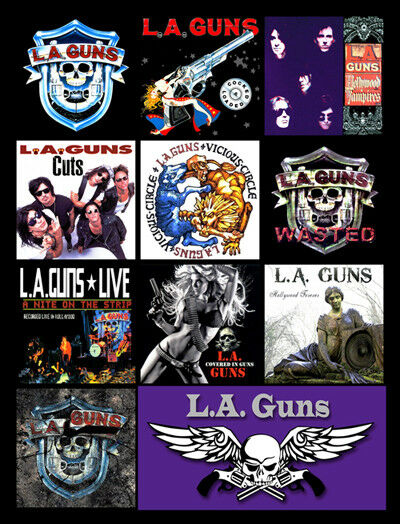 L.A. GUNS - DISCOGRAFIA ~ DISCOGRAFIAS COMPLETAS EN DVD