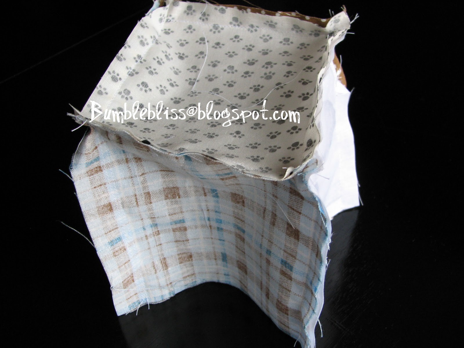 Bumble Bliss: Fabric Baby Blocks