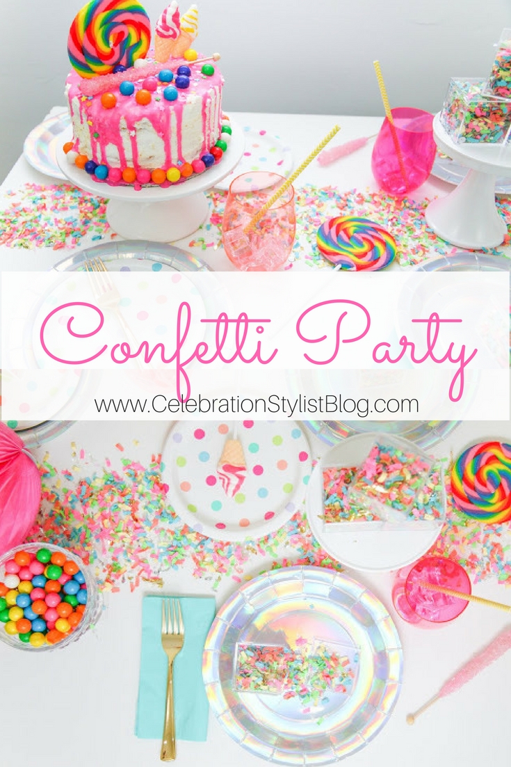 Confetti Party | Celebration Stylist | Popular Party Planning Blog