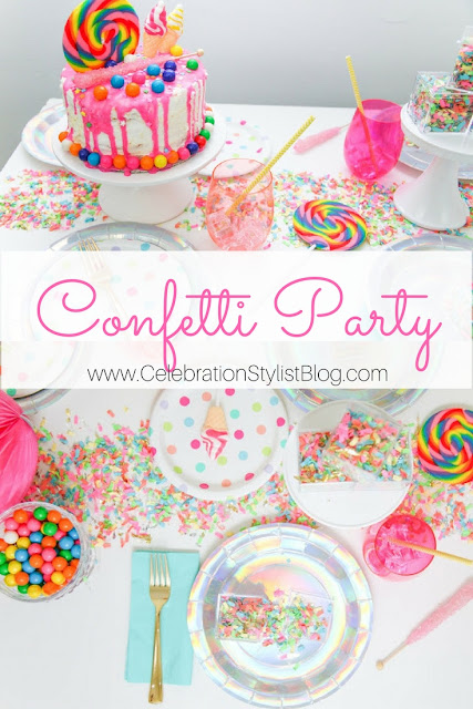 Confetti Party | Celebration Stylist | Popular Party Planning Blog