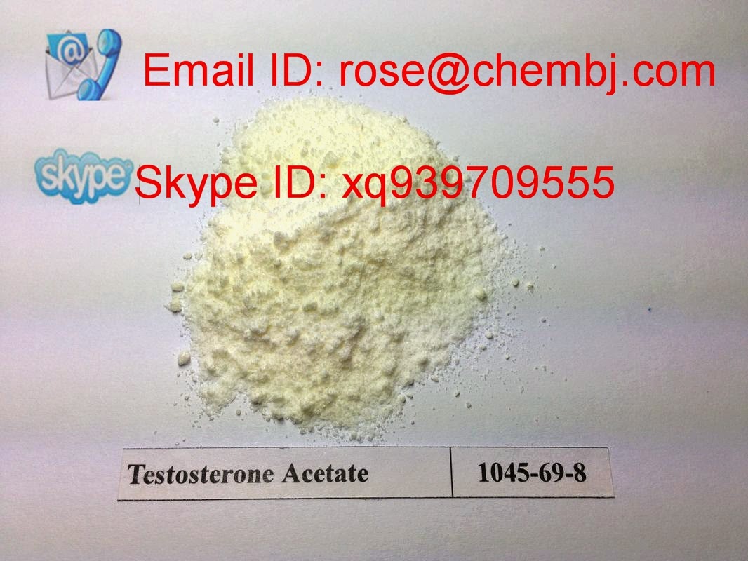 Steroid---Center: Testosterone acetate Raw Steroids Powder