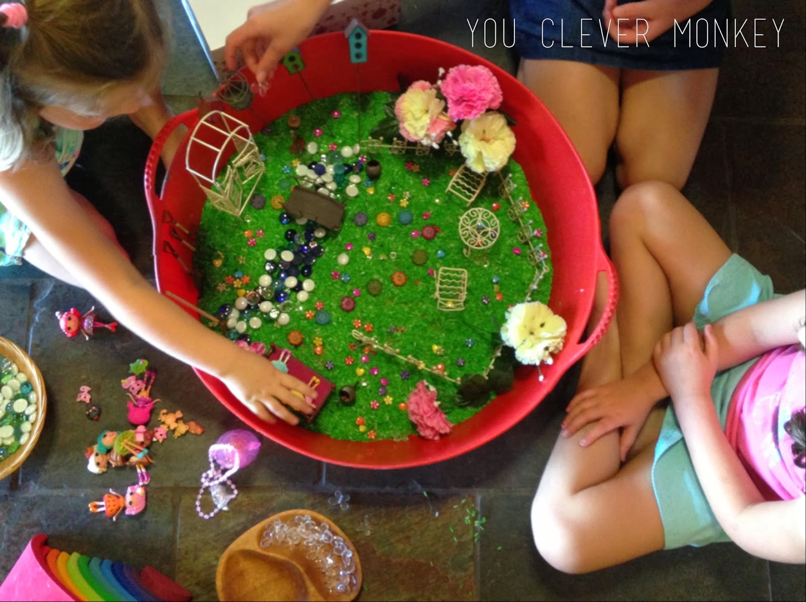 FAIRY GARDEN PLAY | you clever monkey