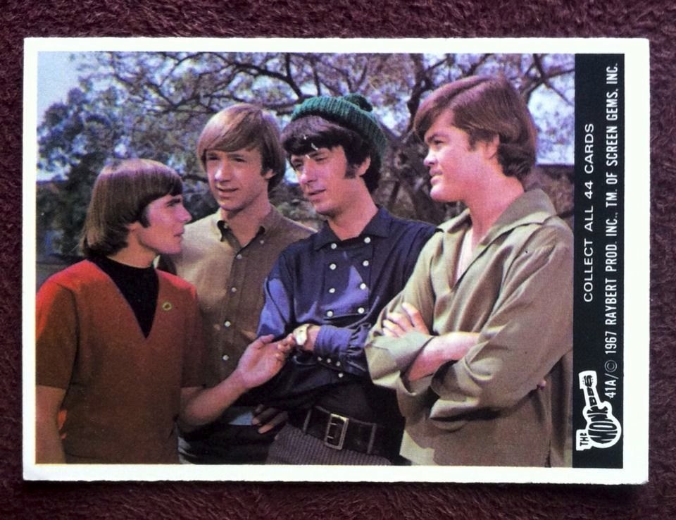 Pop '67!: Monkees trading cards