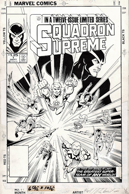 Marvel Comics of the 1980s: 1985 - Anatomy of a Cover - Squadron ...