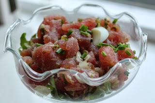 Uit Helma's keuken: Tonijnsalade van verse tonijn