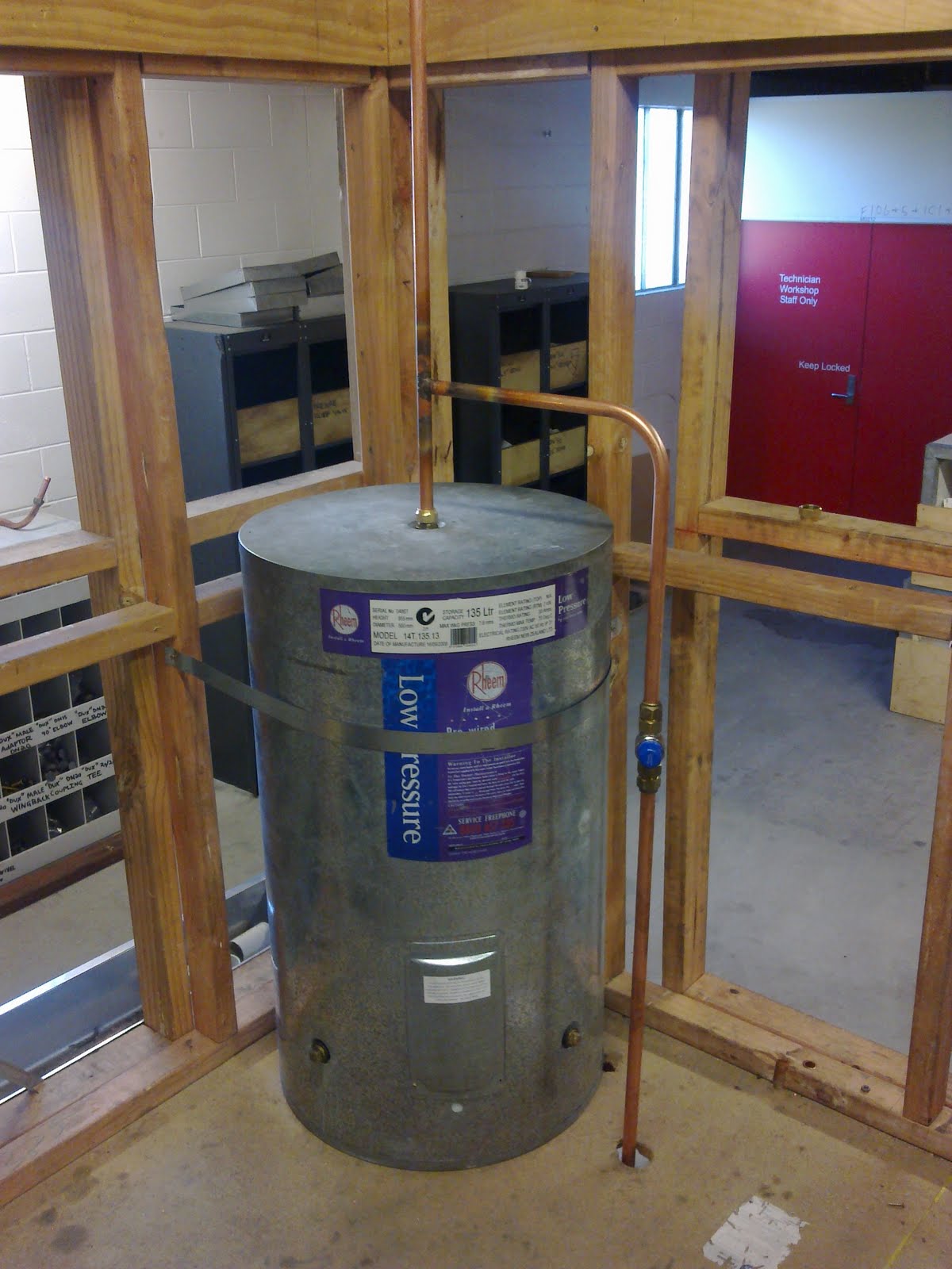 Ohlson Plumbing: Low Pressure Cylinder (Open vented)