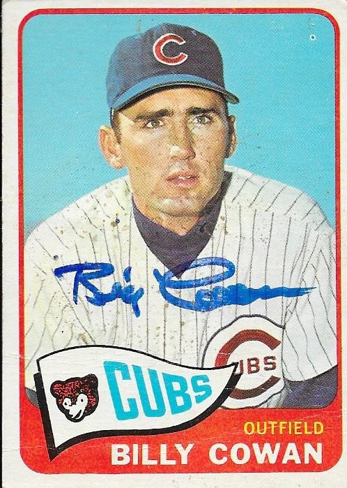 foul bunt: TTM Success - Billy Cowan