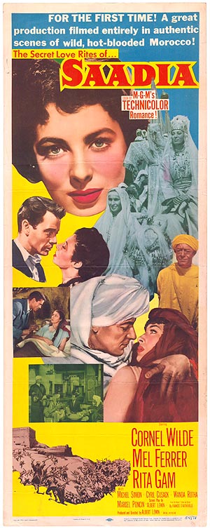 creadores de imágenes: ESTUDIO ALBERT LEWIN (5): SAADIA (ÍDEM, 1953)