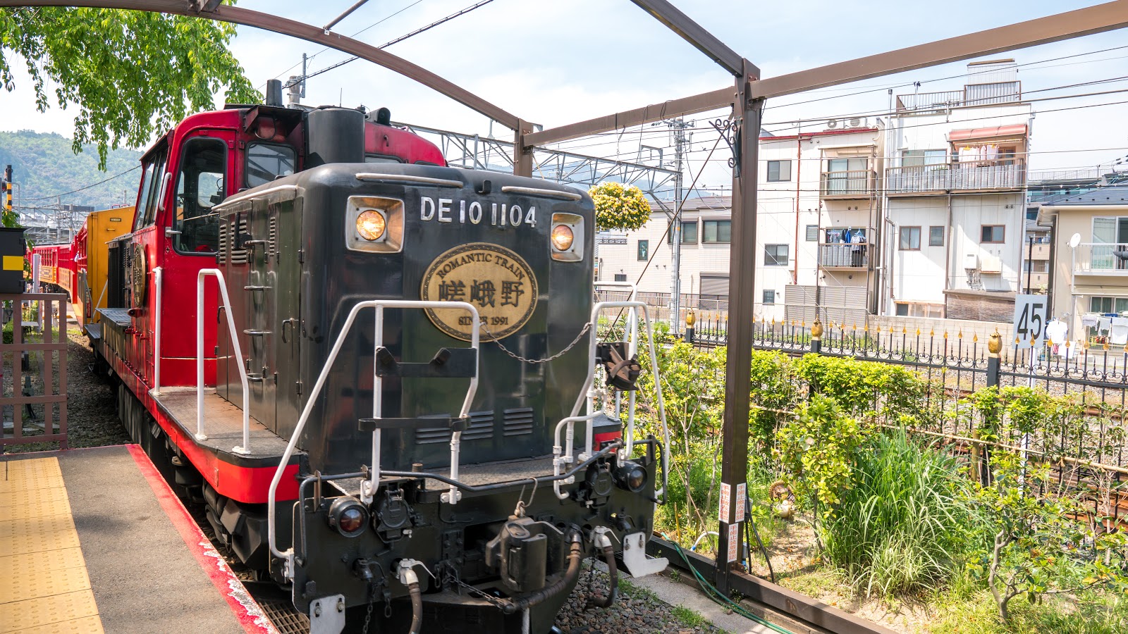 Sagano Scenic Railway/Sagano Torokko (Sagano Romantic Train), Arashiyama