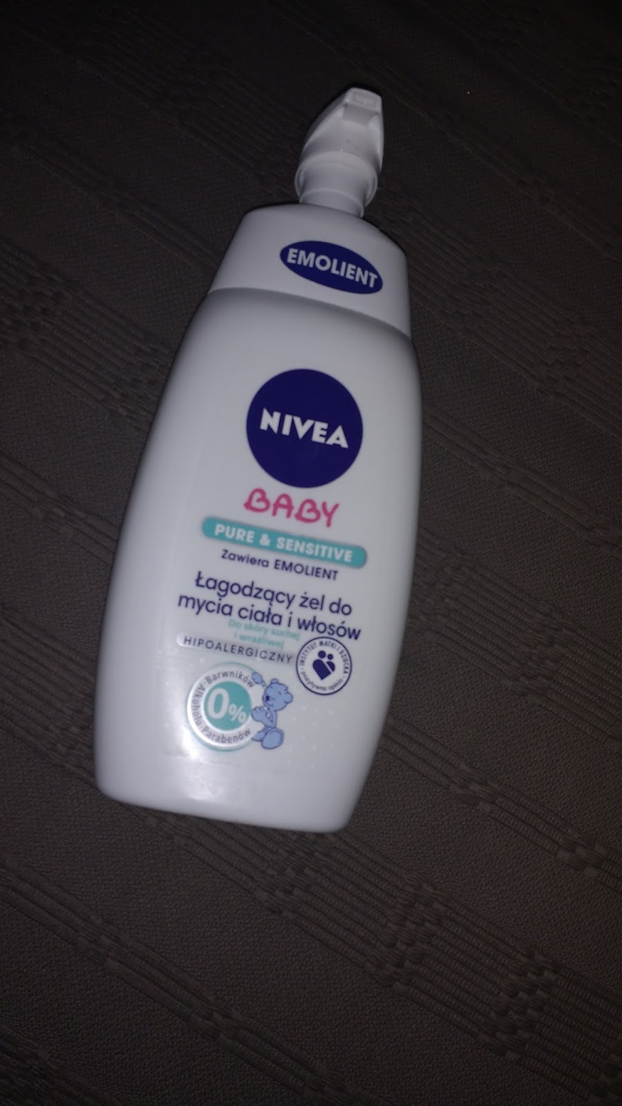 NIVEA, Baby, hipoalergiczne mleczko intensywnie nawilżające, Pure & Sensitive, emolient,