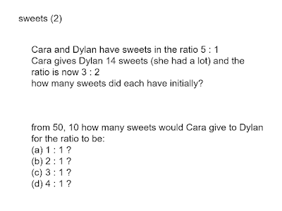 MEDIAN Don Steward mathematics teaching: harder GCSE ratio questions