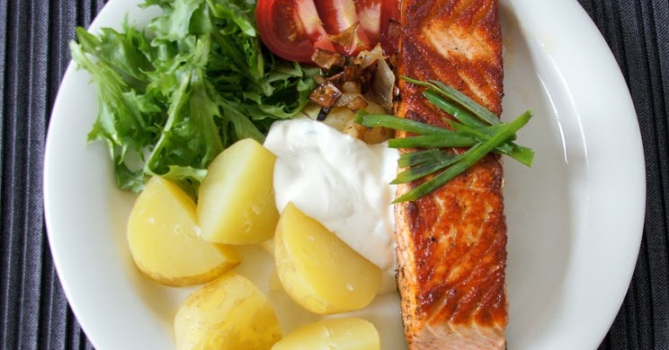 KOTONA: Pannulla paistettu lohifilee