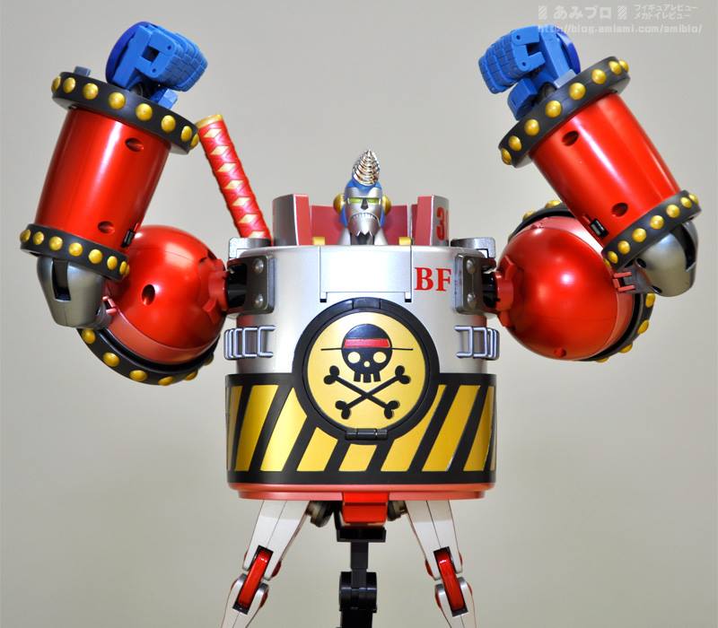 One Piece Nakama: SOUL OF CHOGOKIN GX-63 GENERAL FRANKY SNEAK PREVIEW!!!
