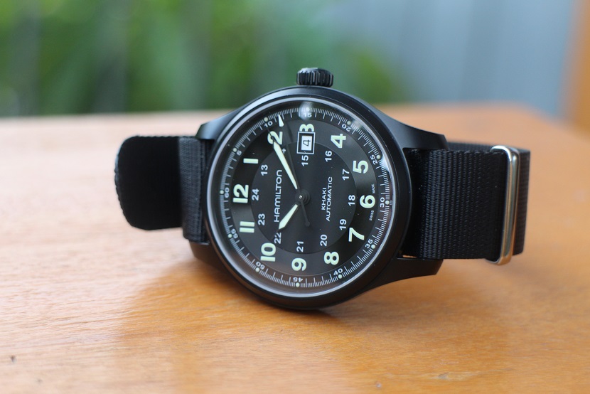 Jam tangan for sale: HAMILTON Khaki Field Titanium 'Jack Ryan' (SOLD)