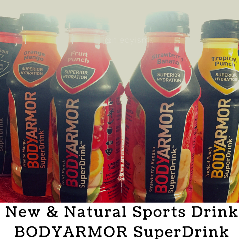 New and Natural Sports Drink BODYARMOR SuperDrink