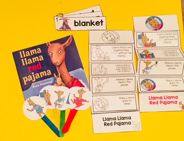 LLAMA LLAMA RED PAJAMA Book Units By Lynn llama-llama-red-pajama-book-units-by-lynn