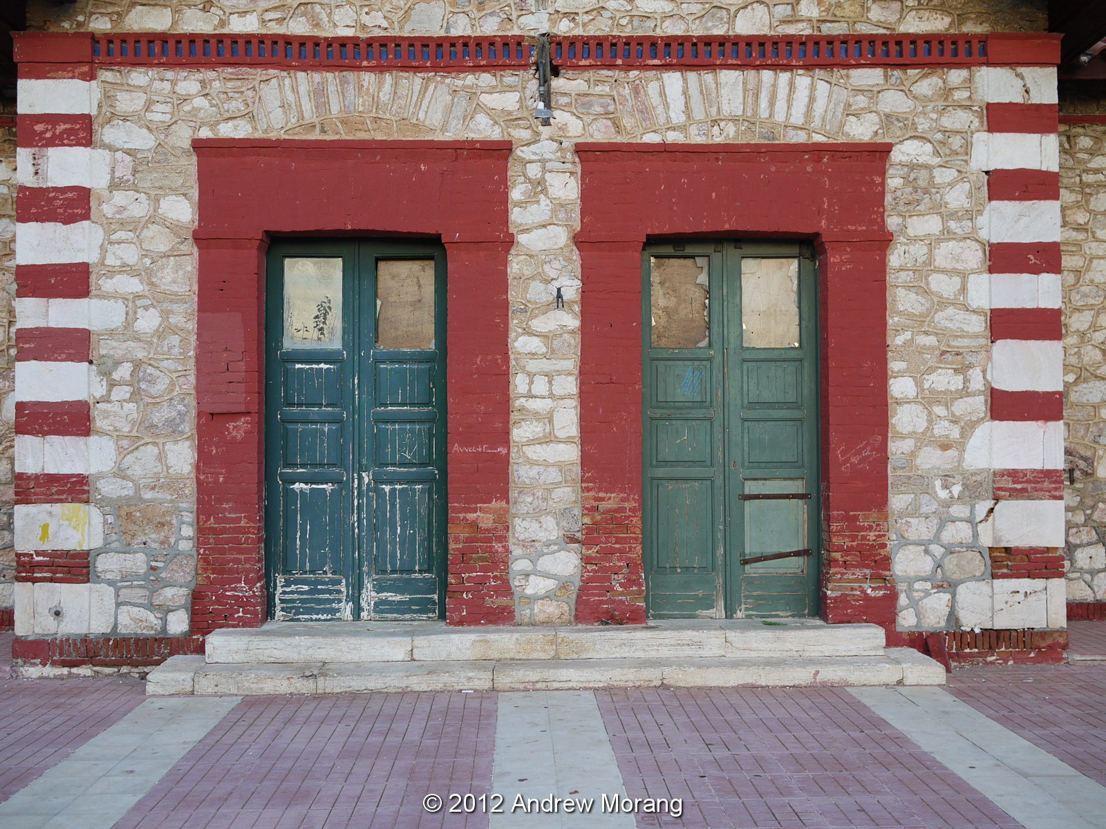Urban Decay: Railroad in Markópoulo, Attika, Greece