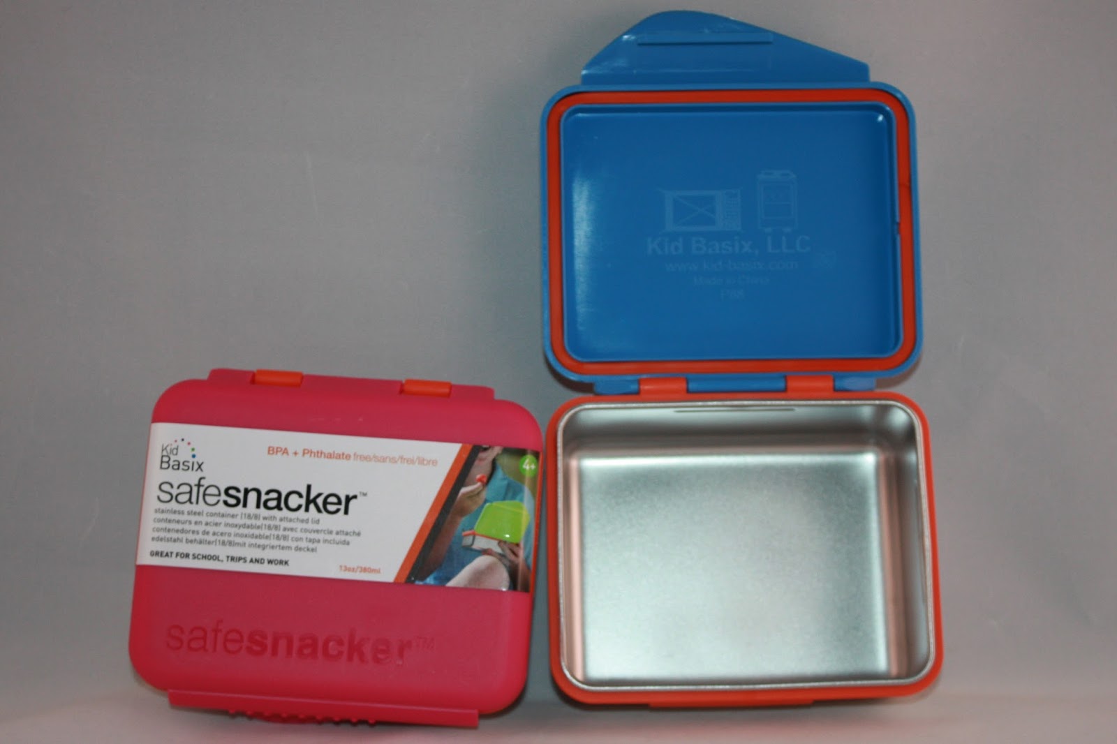 Crazy Life as Mom: Kid Basix stainless steel safe snacker and safe sporter