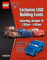 Florence Kids: Chuggington playdate & Lego Building Event