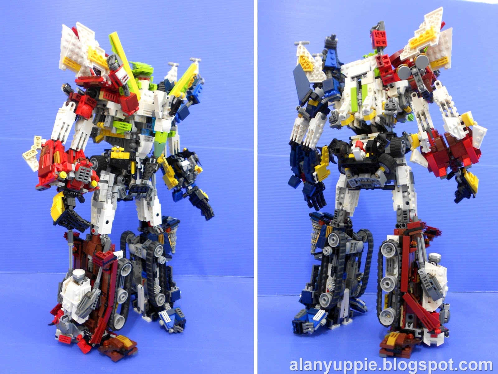 Alanyuppie's LEGO Transformers: LEGO Breastforce Combiner Liokaiser!