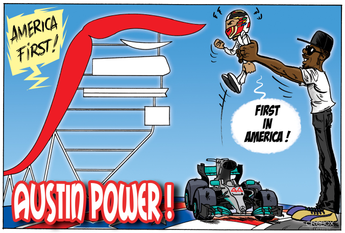 Continental Circus: Formula 1 em Cartoons - Austin (Cire Box)