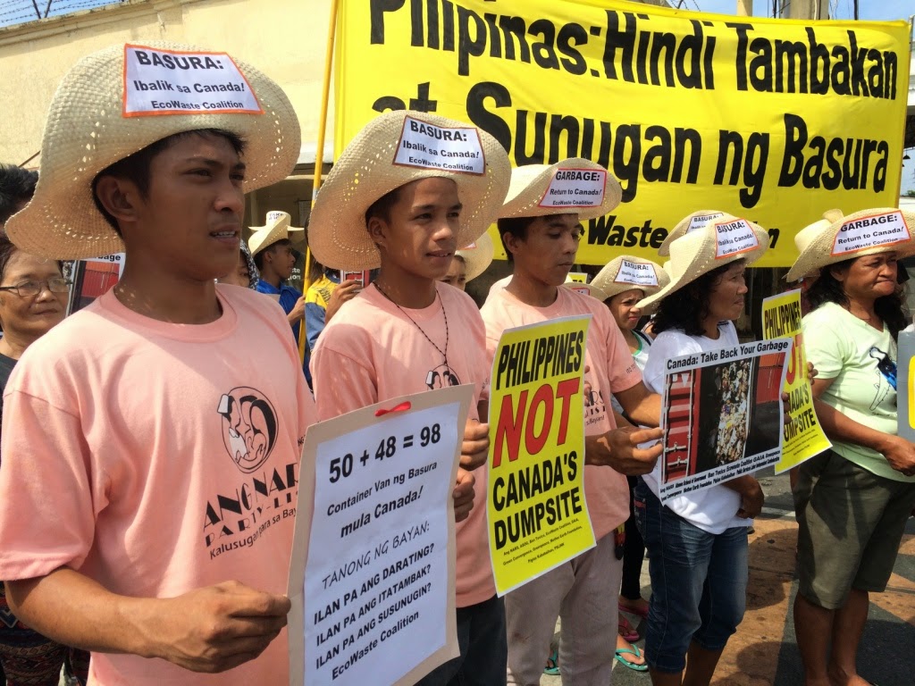 New Canada Trash Elicits Suspicion, Prompts Protest vs Garbage ...
