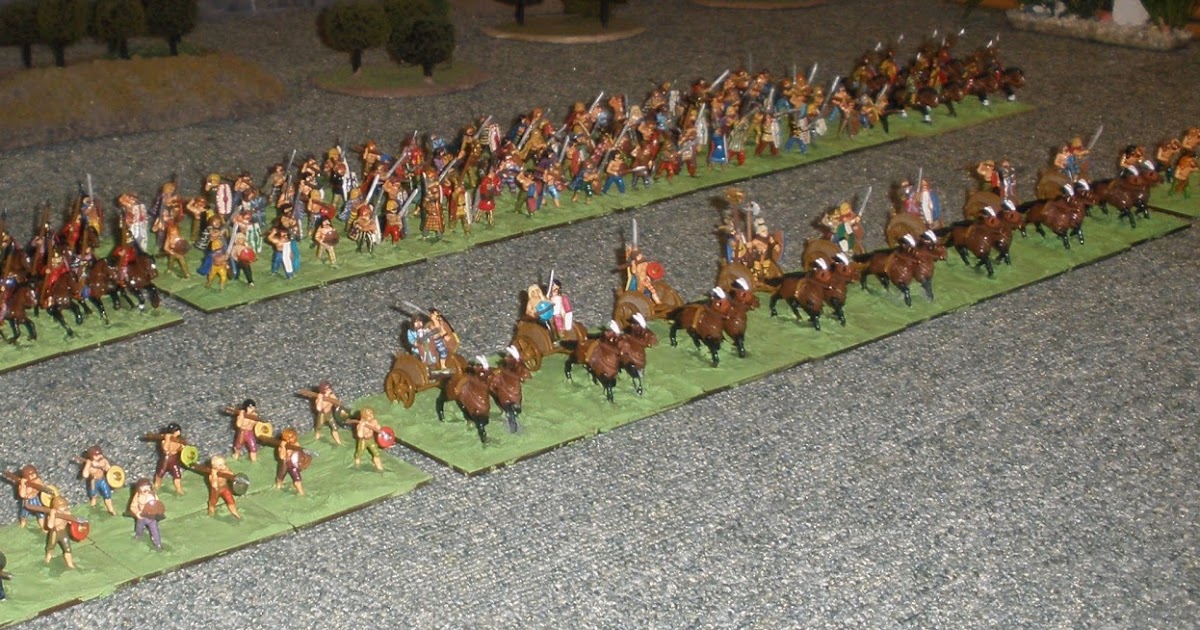 The Eastern Garrison: Minifigs Gallic Army