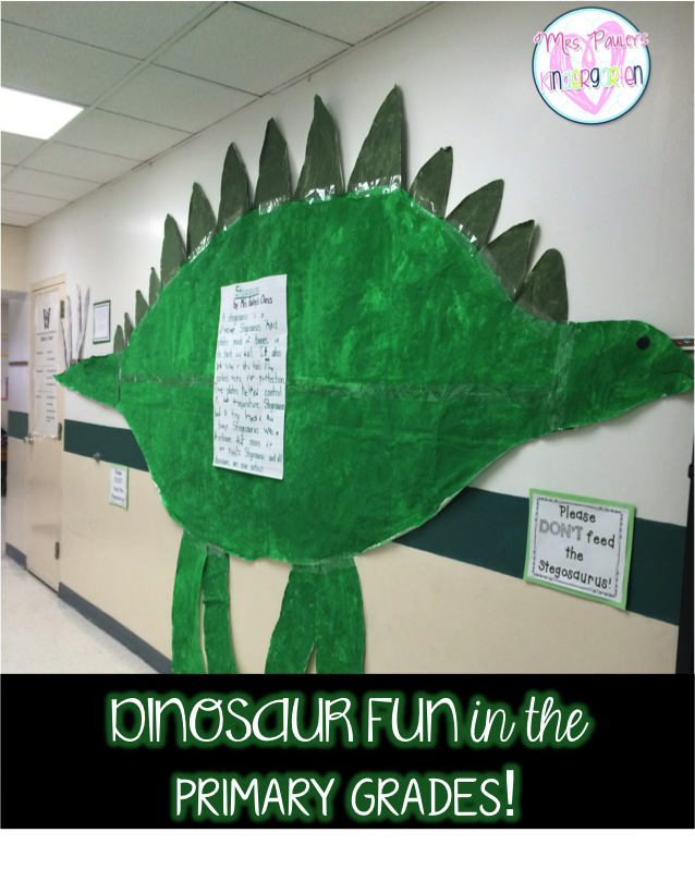 Dinosaur Fun! - Mrs. Pauley's Kindergarten