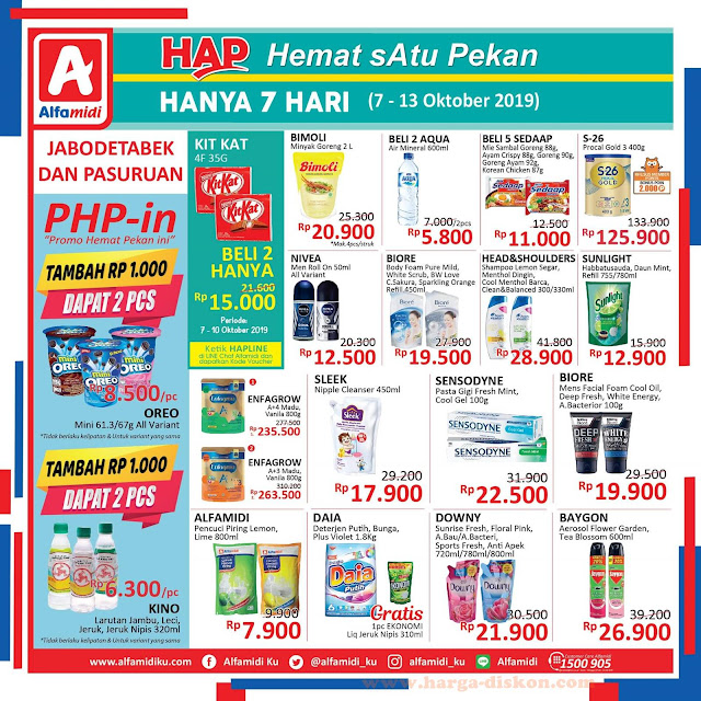 Katalog Harga dan Promo ALFAMIDI Terbaru