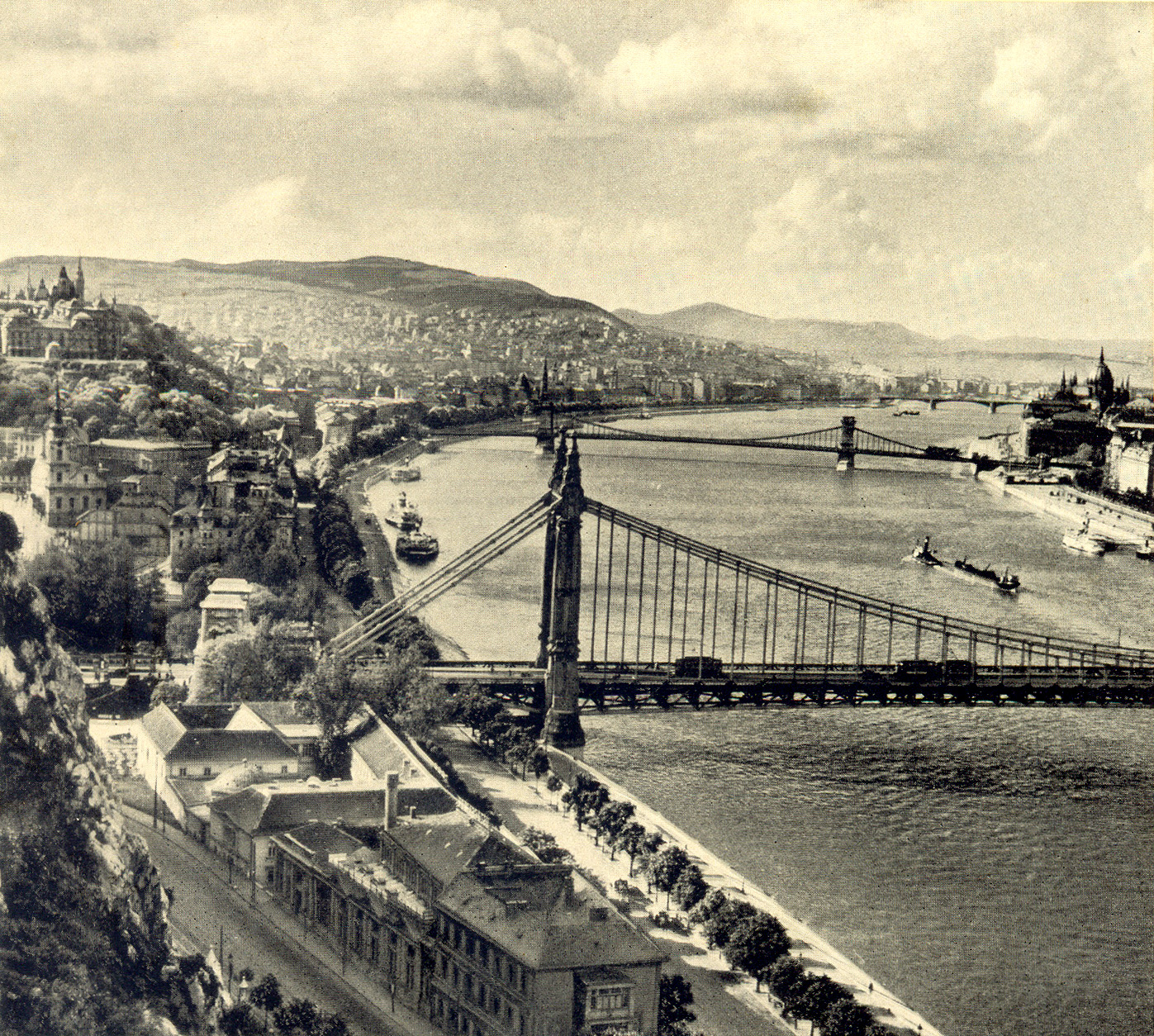 Old Budapest/Budapest régen: Budapest 1930's - Panorama