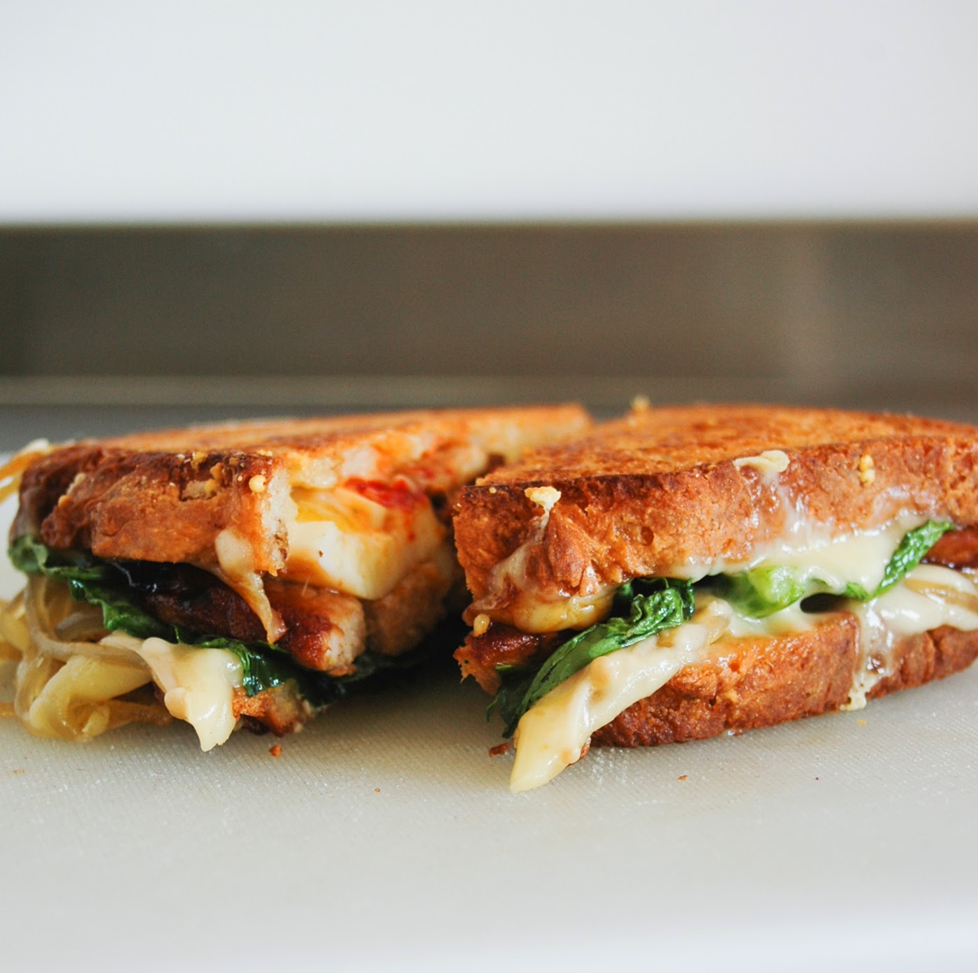 GLORIOUS SANDWICHES: RAMEN GRILLED CHEESE