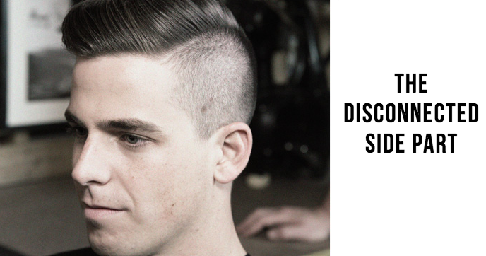 How to Style a Disconnected Side Part - With Uppercut Deluxe Featherweight