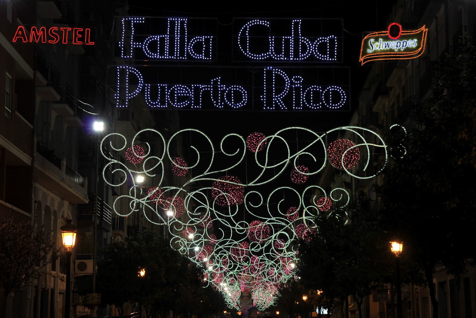 Illumination Falla Cuba Puerto Rico ~ Fallas de Valencia | Fallas 2020