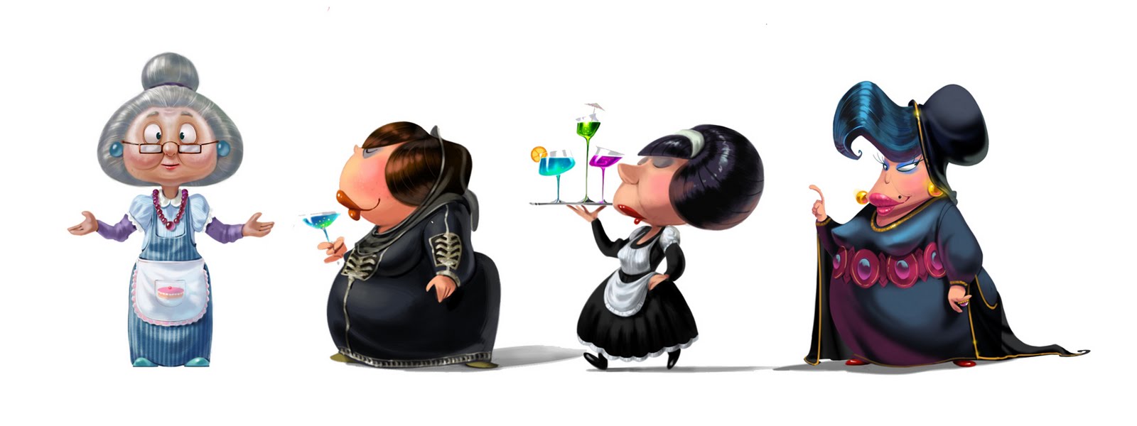 @mol t@wde: some character design for freej episodes