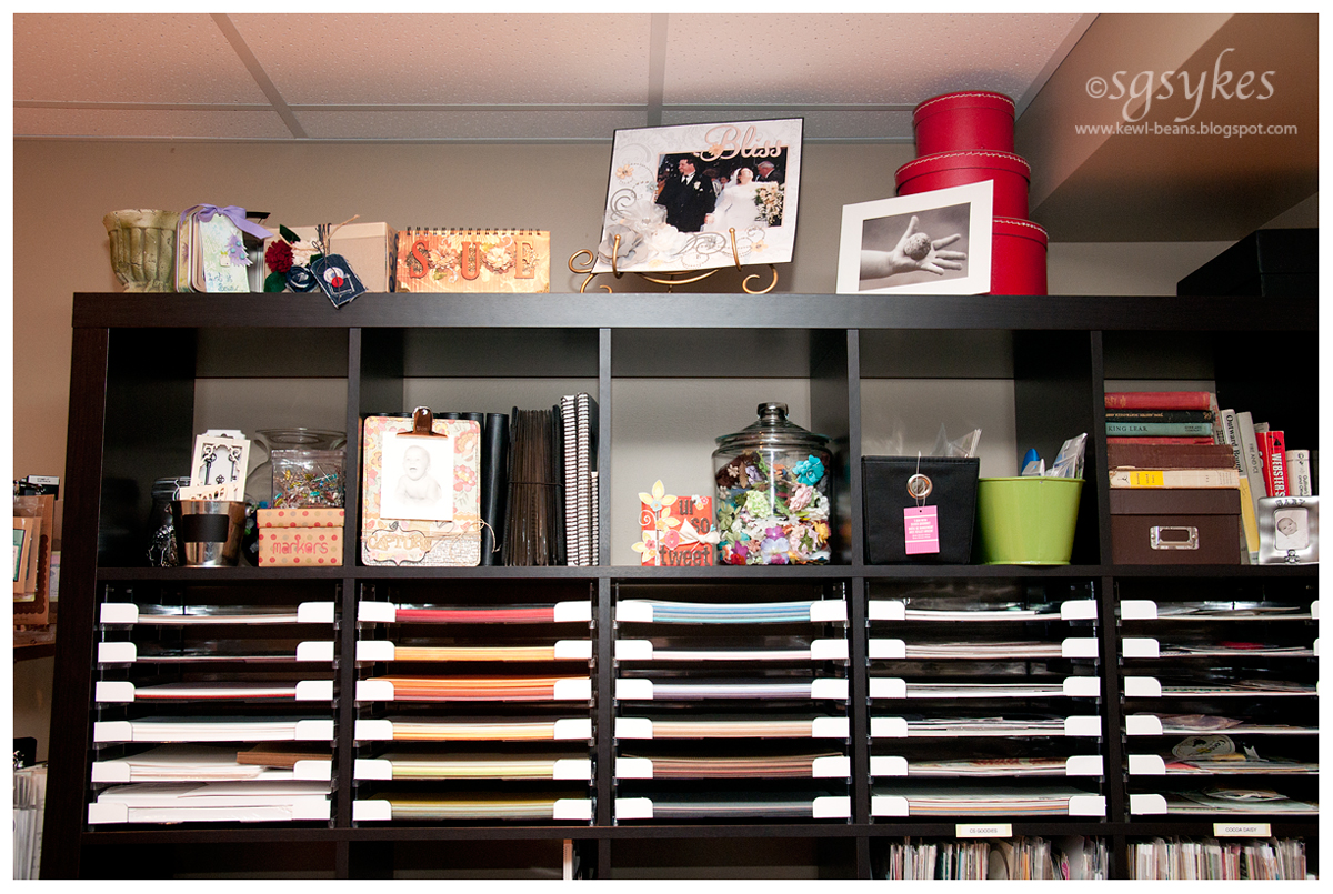 Kewl Beans: Scrapbook Studio Tour: Part IV