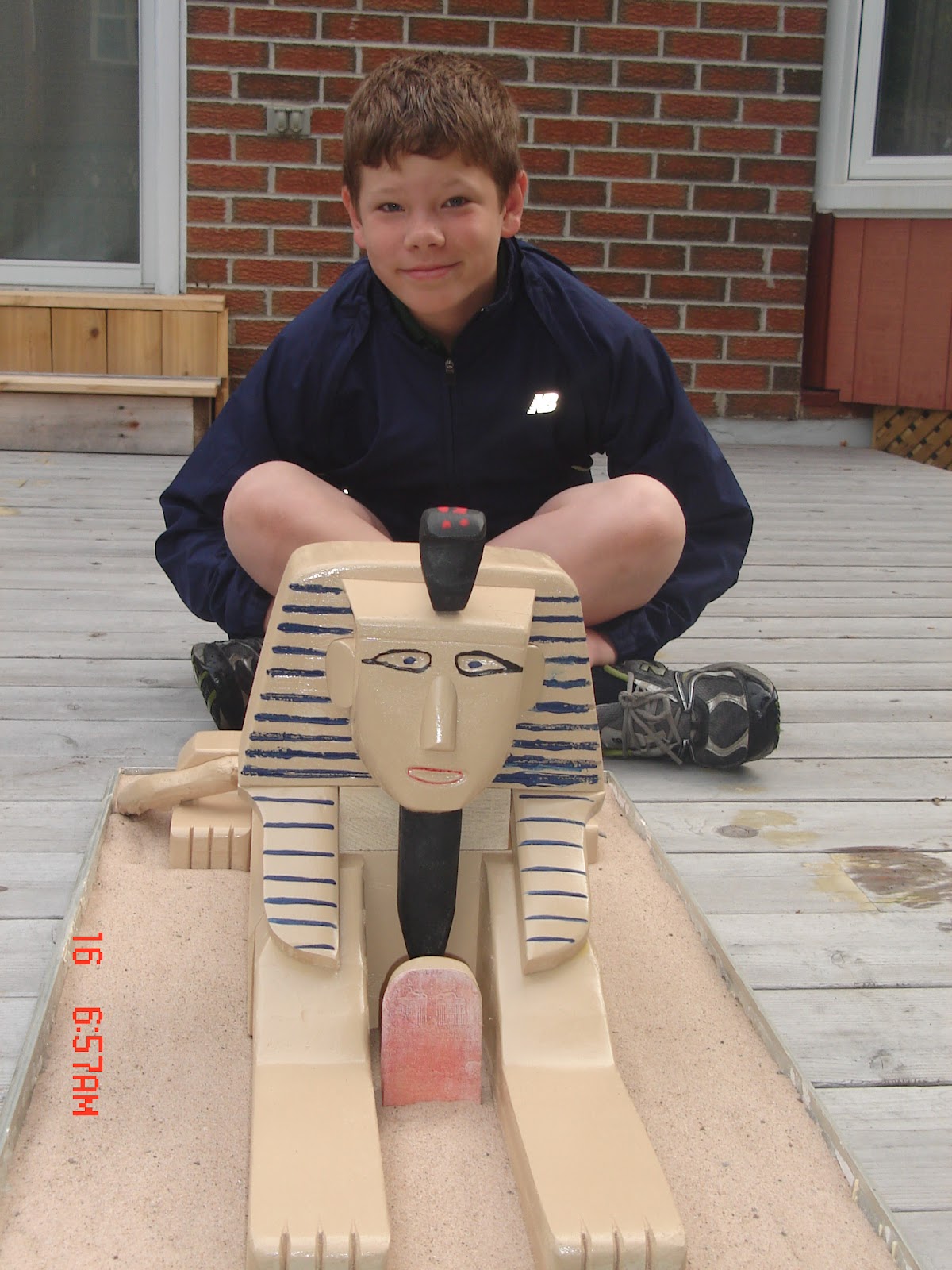 K.E.K.K. Wiersma's: Kyler and "Dads" Sphinx project!