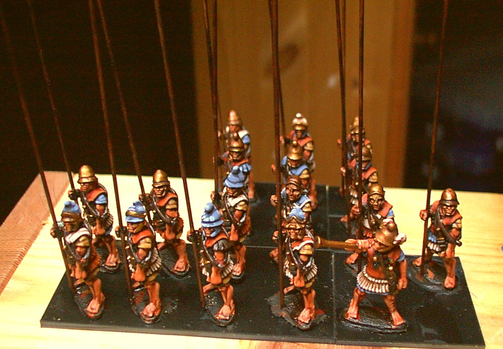 Painting Lead and other stuff.: 28mm Ancient Macedonian Army