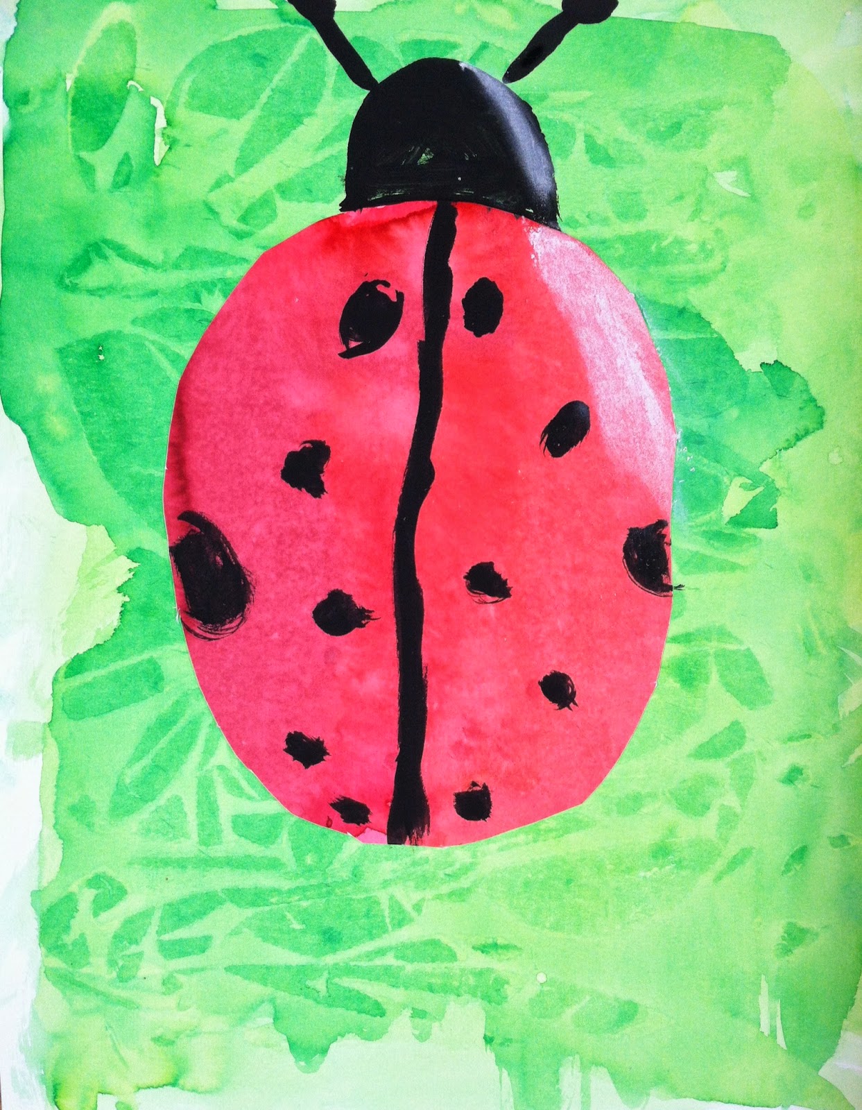 Child as Artist: Kindergarten's Ladybugs
