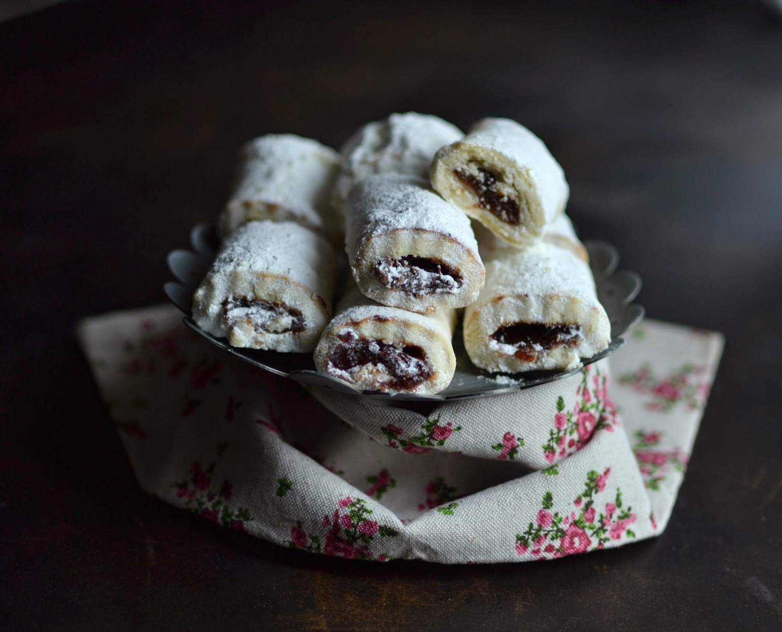 Sour Cherry Jam and Mahlepi Spools - A Kingdom For A Cake