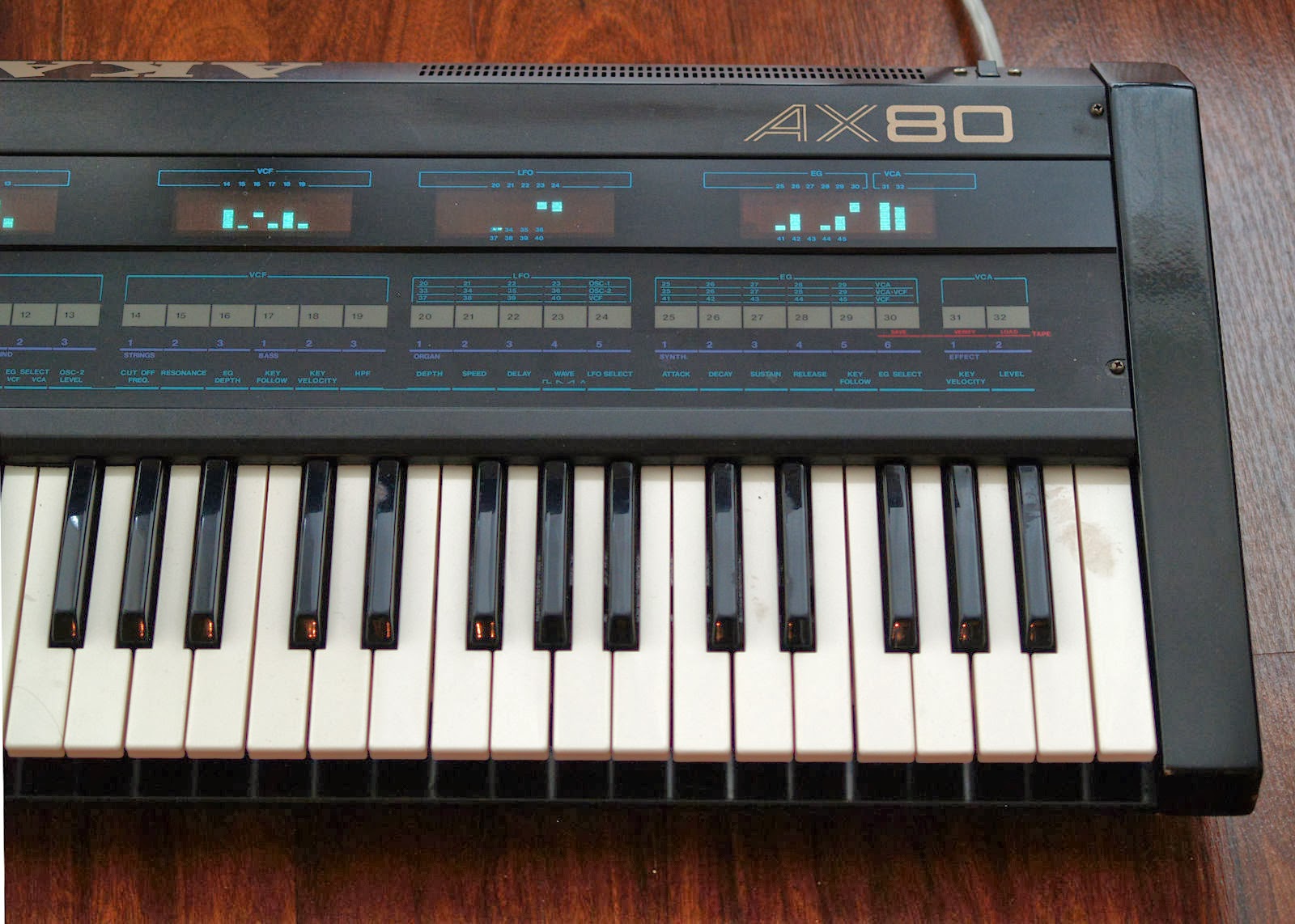 MATRIXSYNTH: 1980's AKAI AX80 SYNTHESIZER
