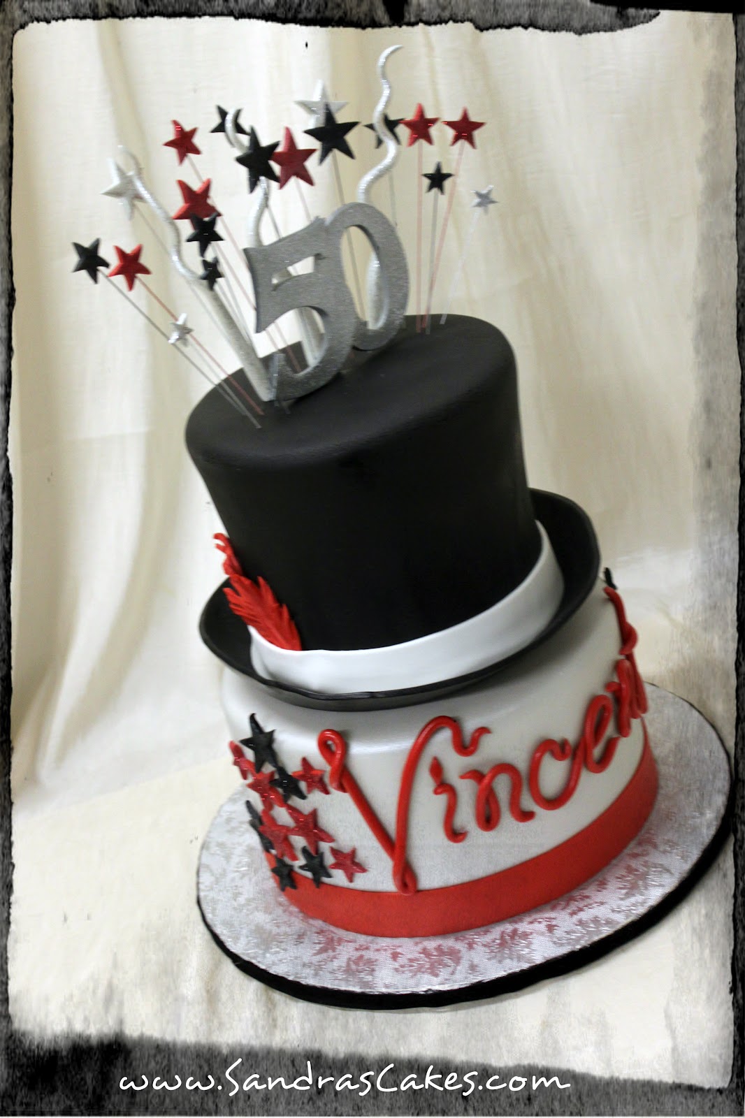 Elegant Top Hat Cake elegant-top-hat-cake
