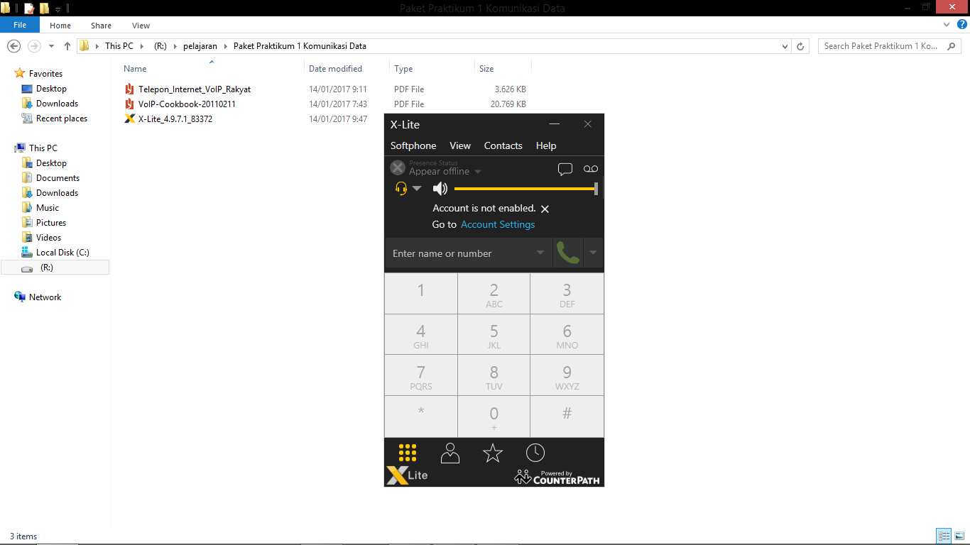 Cara Instalasi Aplikasi X-lite dan Cara Konfigurasi