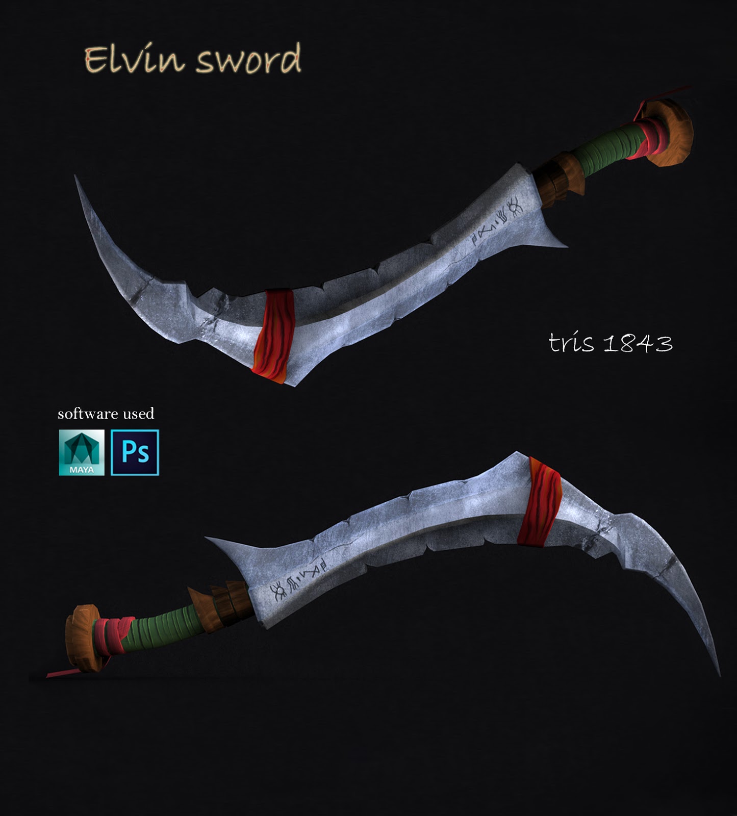 max.3Dcreations: 3D game ready prop ( MAYA 2017, PHOTOSHOP CC)