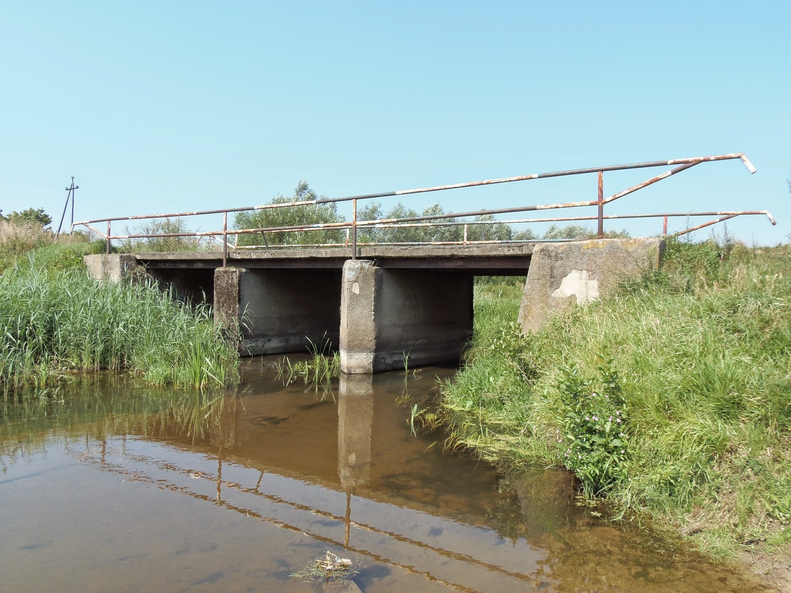 Bridges in Sieradz: Bridge over Żeglina river (Wierzbowa st.)
