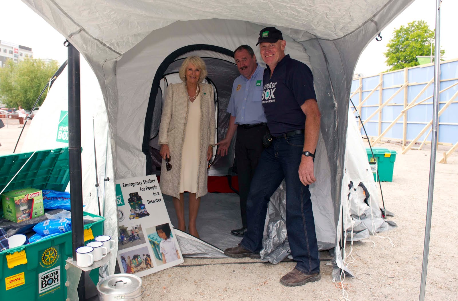 Rotary success stories - New Zealand and SW Pacific: ShelterBox NZ gets ...