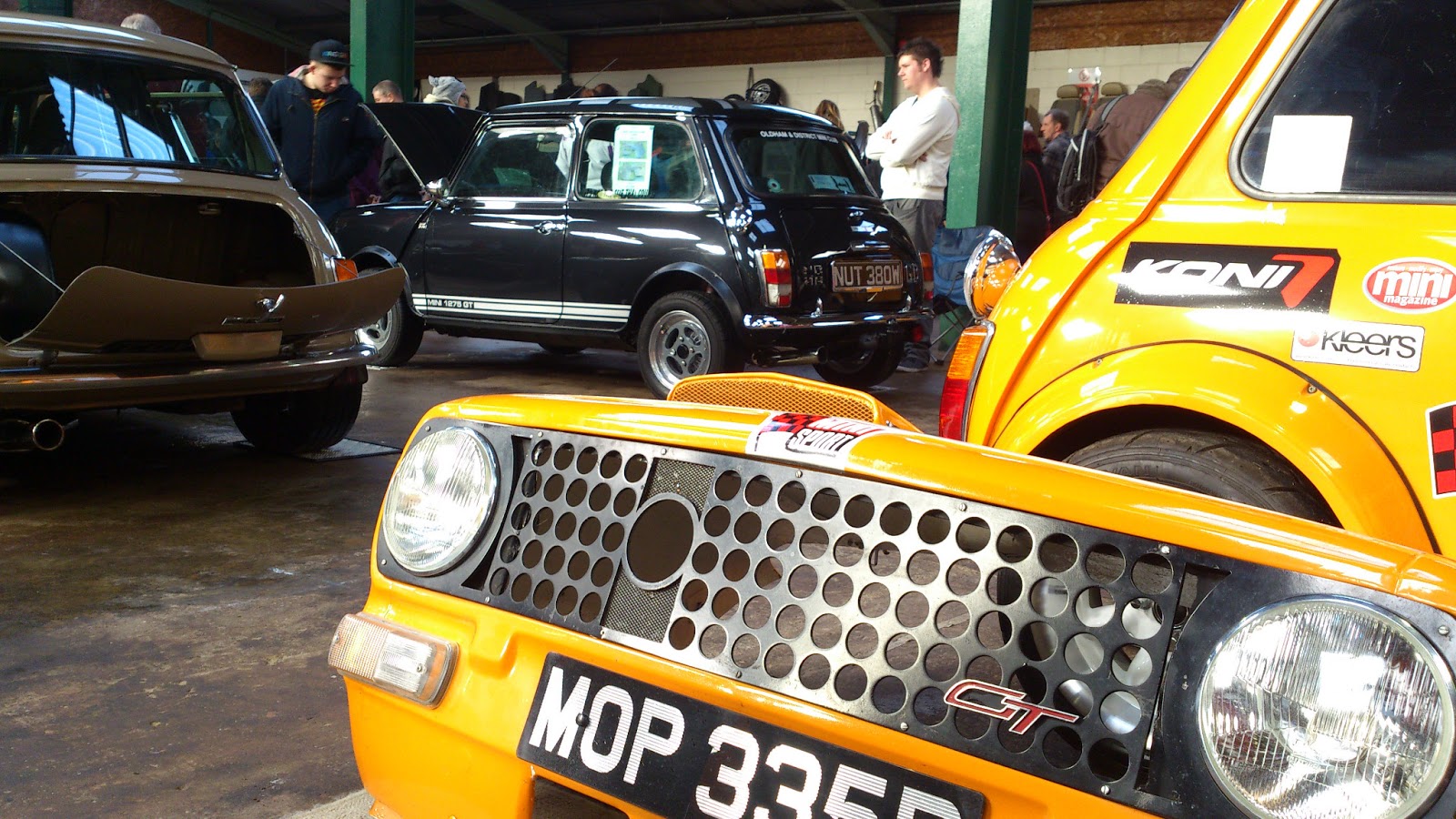 Life On Cars: British Mini Club Show 2013 at Bingley Hall, Staffordshire