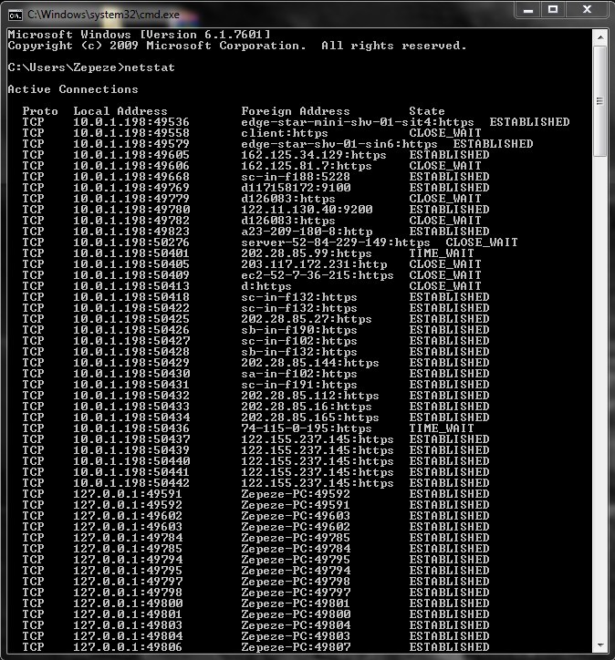 คำสั่งพื้นฐาน เกี่ยวกับระบบ Internet (Command Prompt)