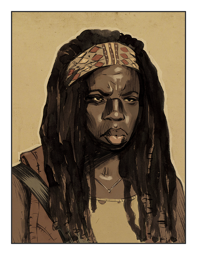 Grimm Tidings: The Walking Dead - Michonne (II)